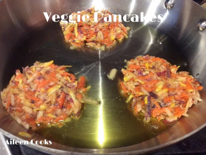 Veggie Pancakes Recipe - Aileen Cooks