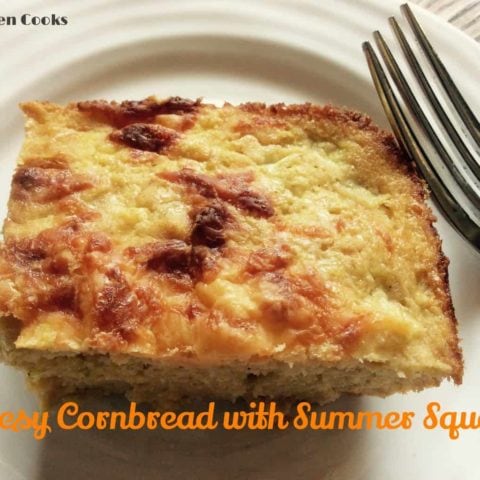 Yellow Squash Casserole with Cornbread - Aileen Cooks