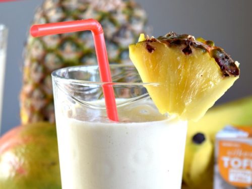 Protein Packed Tropical Smoothie - Aileen Cooks