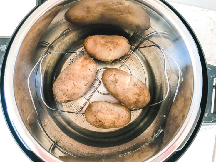 Perfect Instant pot baked potatoes - Aileen Cooks