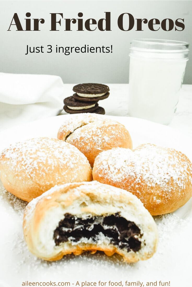 How to Make Air Fried Oreos - Aileen Cooks