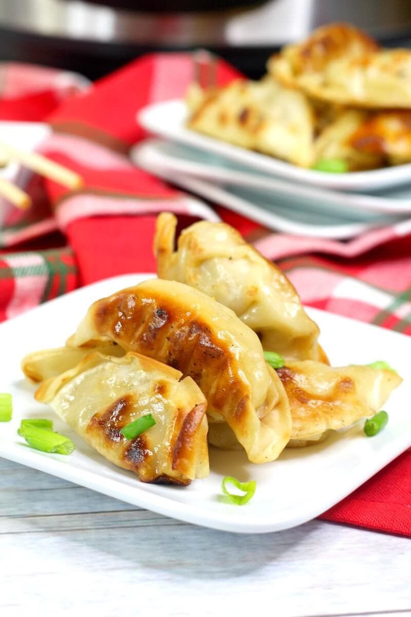 Homemade Instant Pot Pot Stickers - Aileen Cooks
