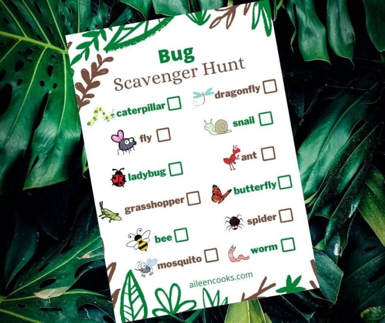 Bug Hunt | Free Printable - Aileen Cooks