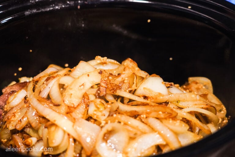 Crock Pot French Dip - Aileen Cooks