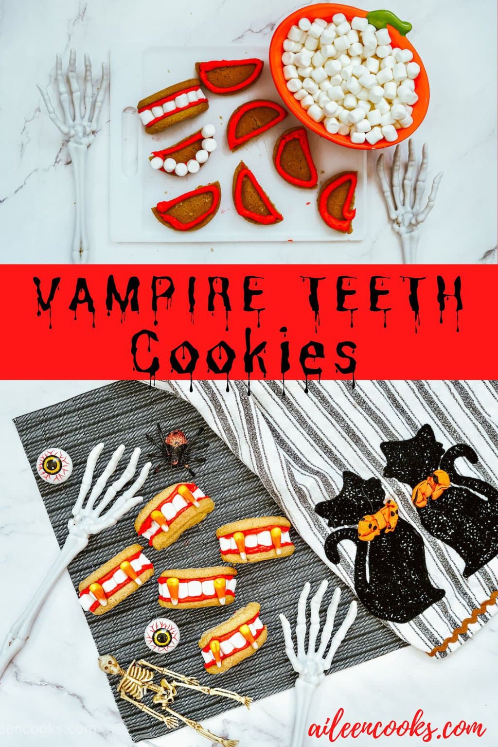 Vampire Cookies - Aileen Cooks